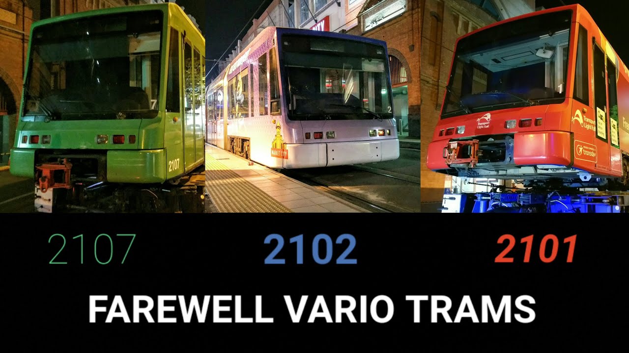 Transport for NSW Vlog No.702 Farewell Vario Trams - YouTube