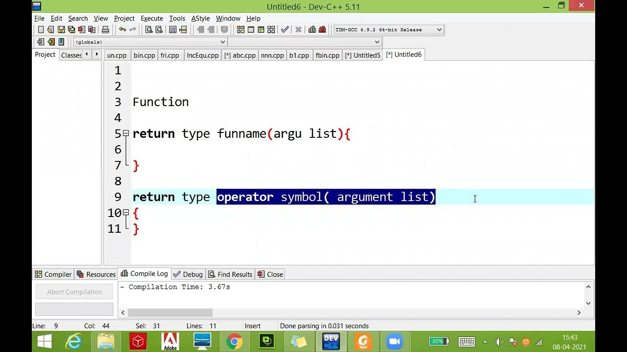 14. Operator Overloading, with and without friend function - YouTube