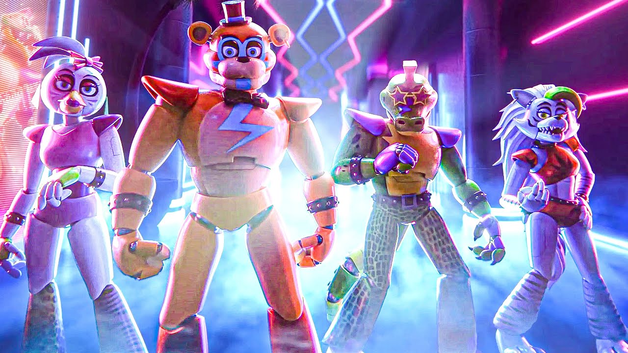 FNAF Security Breach - All Cutscenes (Full Game Movie) - YouTube