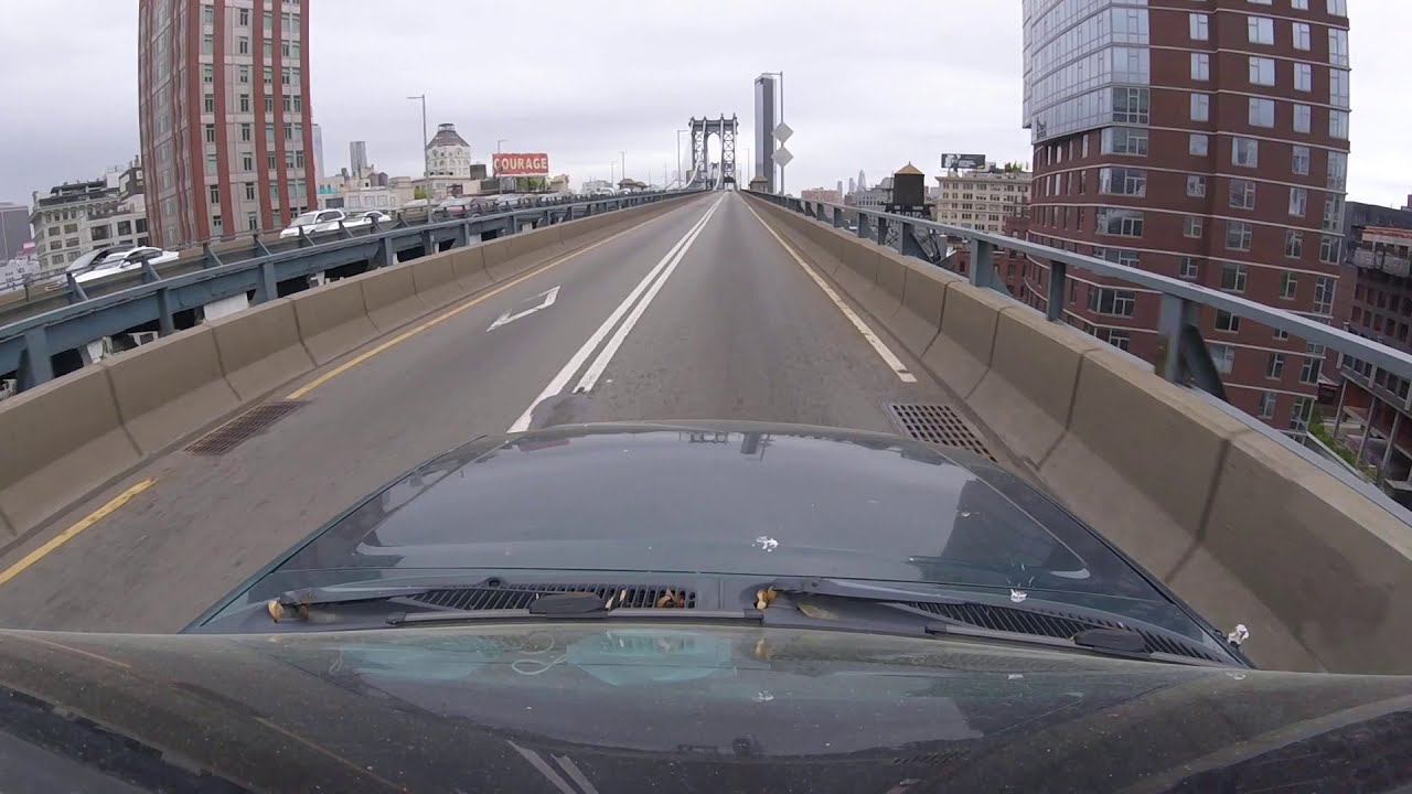 Manhattan Bridge, New York City - Driving NYC pov - YouTube