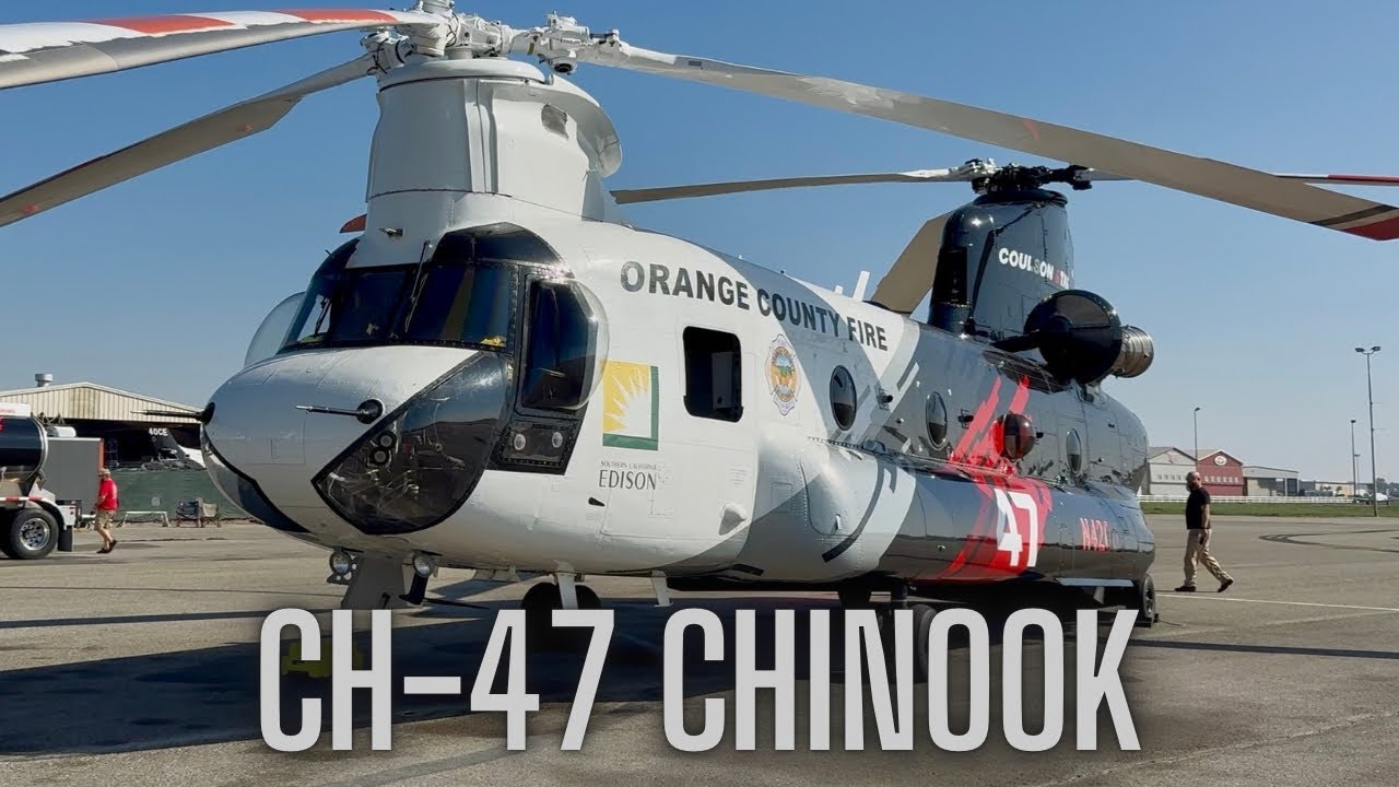 *EXCLUSIVE* Coulson Fire CH-47 Chinook Tour - YouTube