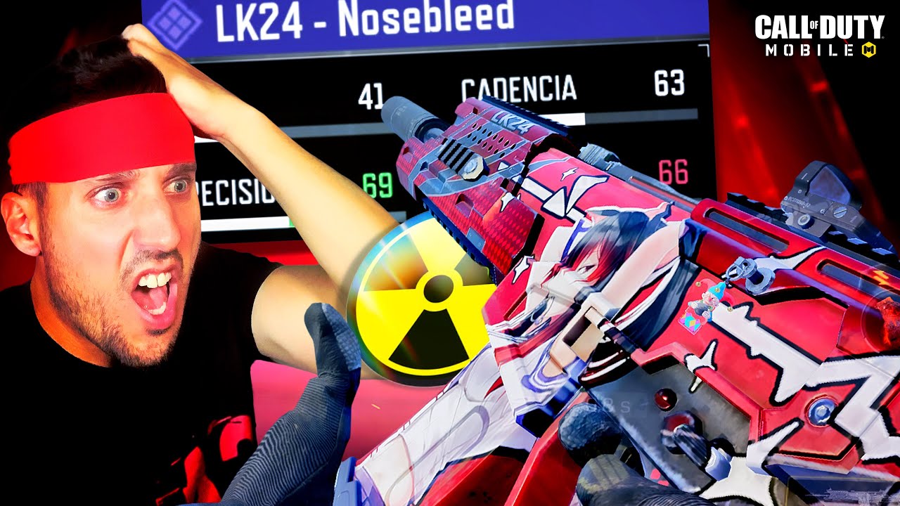 ¡INCREIBLE! Saco NUCLEAR con esta CLASE para la LK24 en CoD Mobile - YouTube