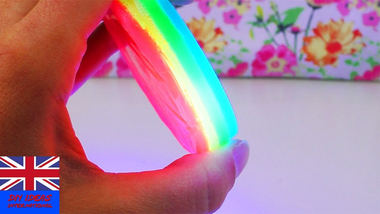 GLOW IN THE DARK SOAP! How to make this cool Neon coloured soap? - YouTube
