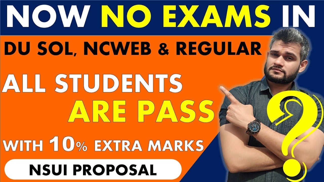 DU UPDATE / STUDENTS PETITIONS FOR EXAM CANCELATION / DU EXAMS 2020 ...