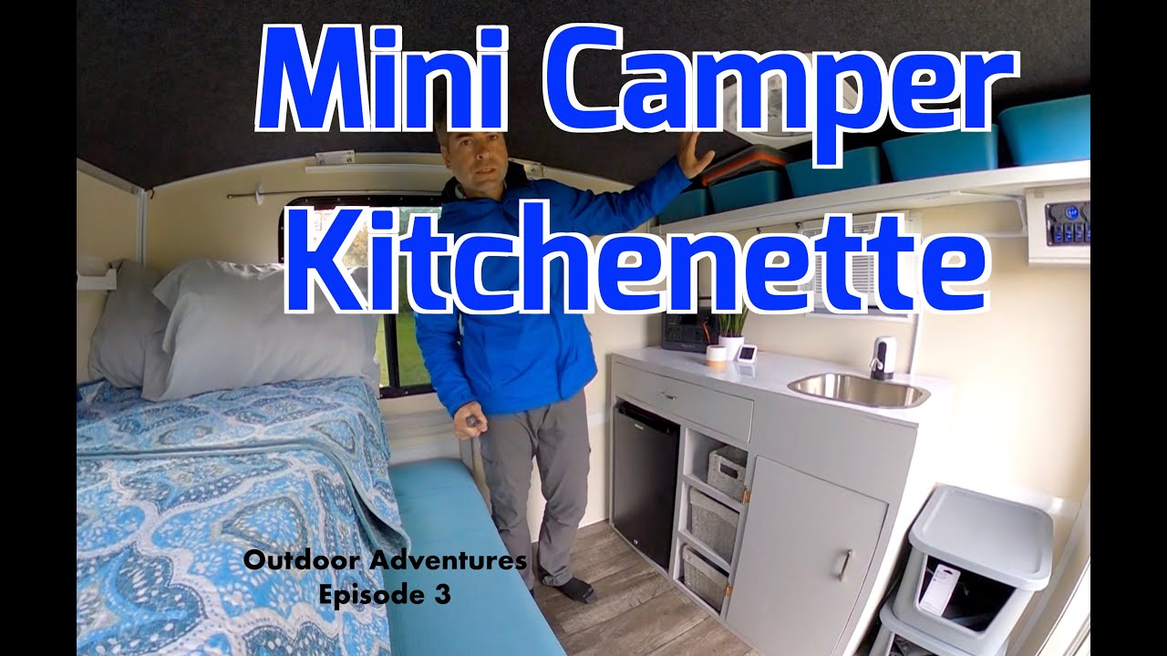 Mini Camper - Building Kitchenette in Camper - Runaway Rouser - Episode ...