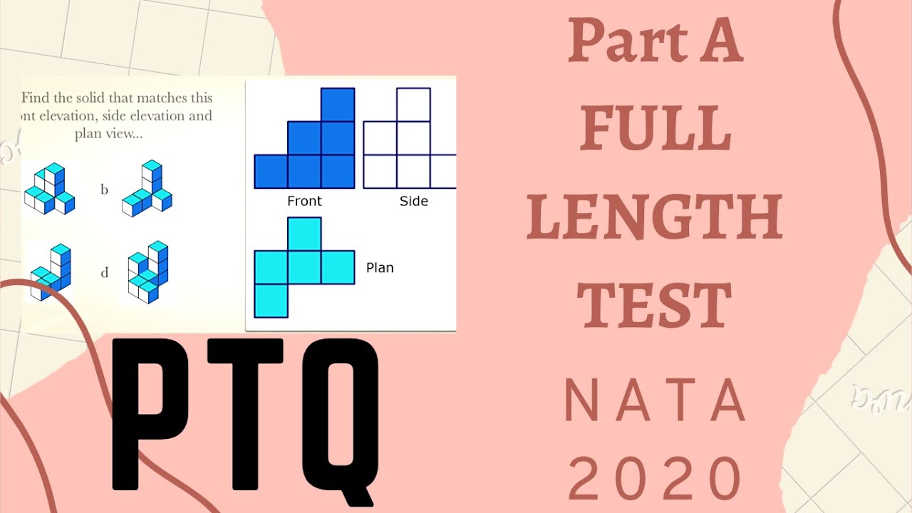 Preferential Type Questions | PART A full length test | for NATA 2020 ...
