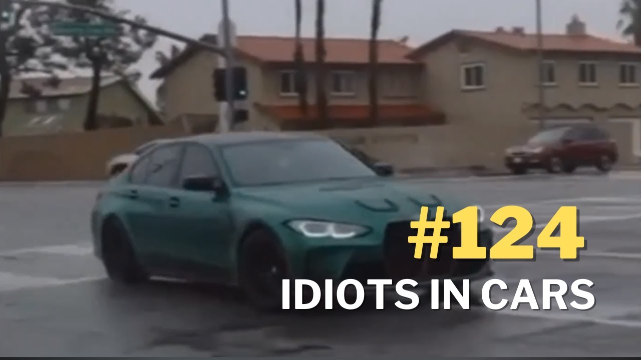 Ultimate Idiots in Cars #124 Car crashes caught on Camera - YouTube