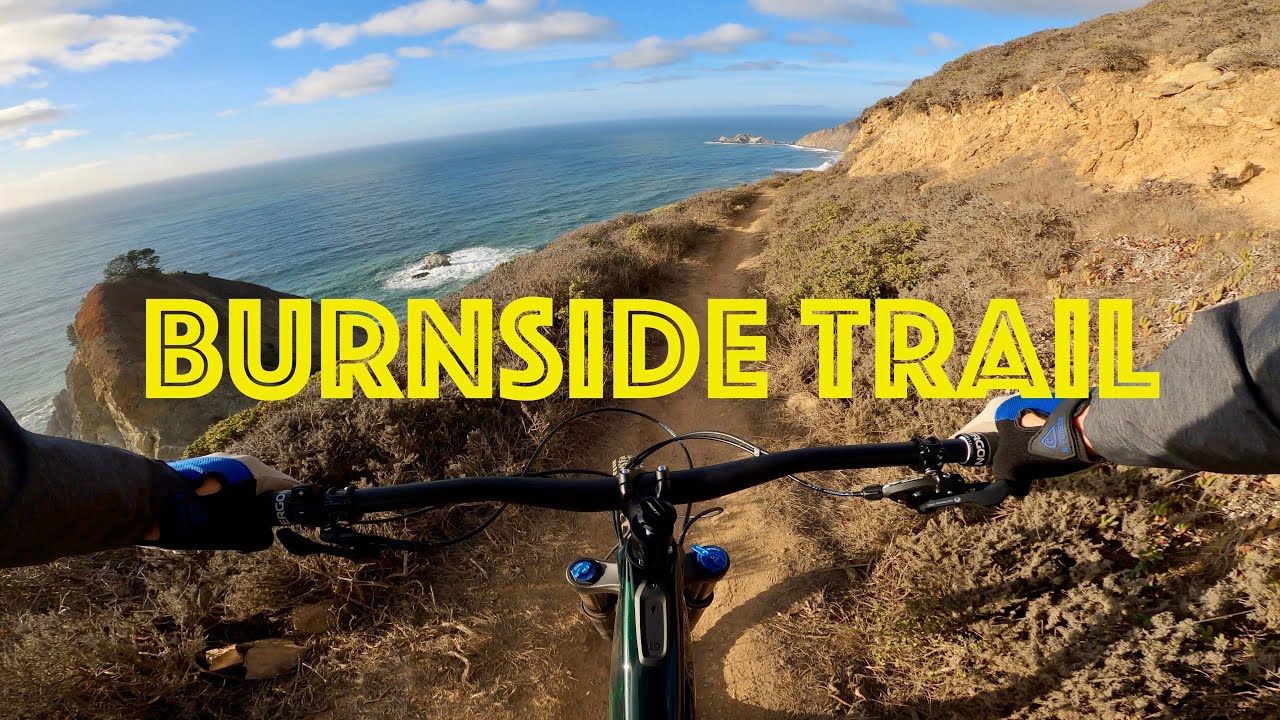 MTB on Burnside Trail a.k.a. Old Colma Road I Pacifica - YouTube