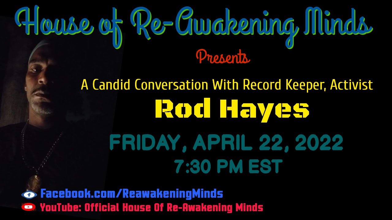 A Candid Conversation With Record Keeper, Activist, Rod Hayes - YouTube