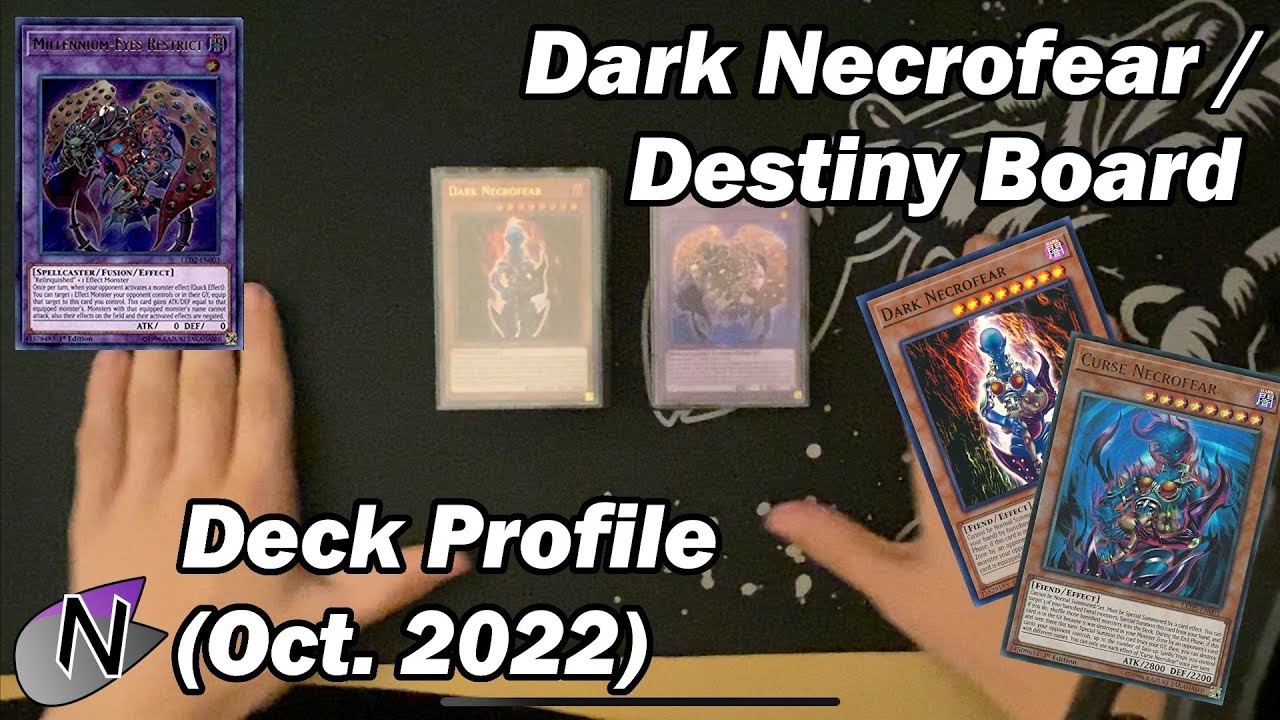 BUDGET Dark Necrofear Destiny Board DECK PROFILE! (Oct. 2022) - YouTube