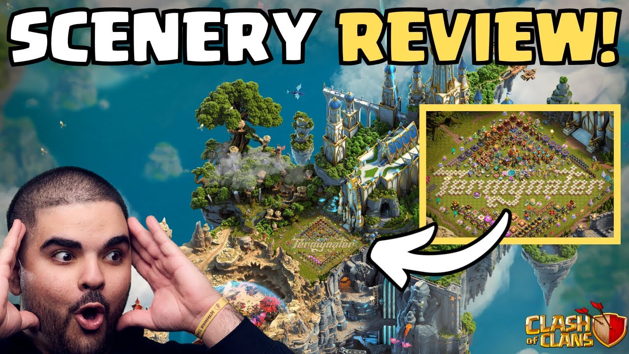 BUYING and REACTING To The NEW Legendary Scenery! (Clash Of Clans ...