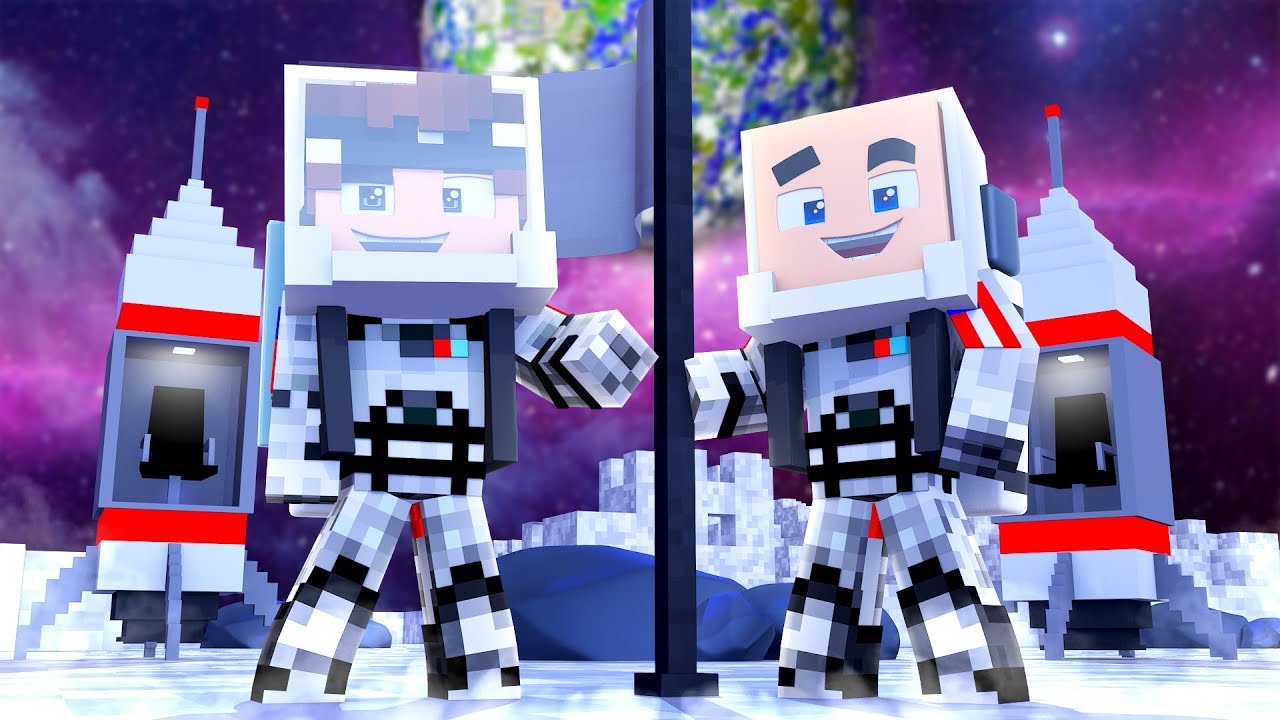 CENTEX SCHIESST UNS AUF DEN MOND IN MINECRAFT! - YouTube