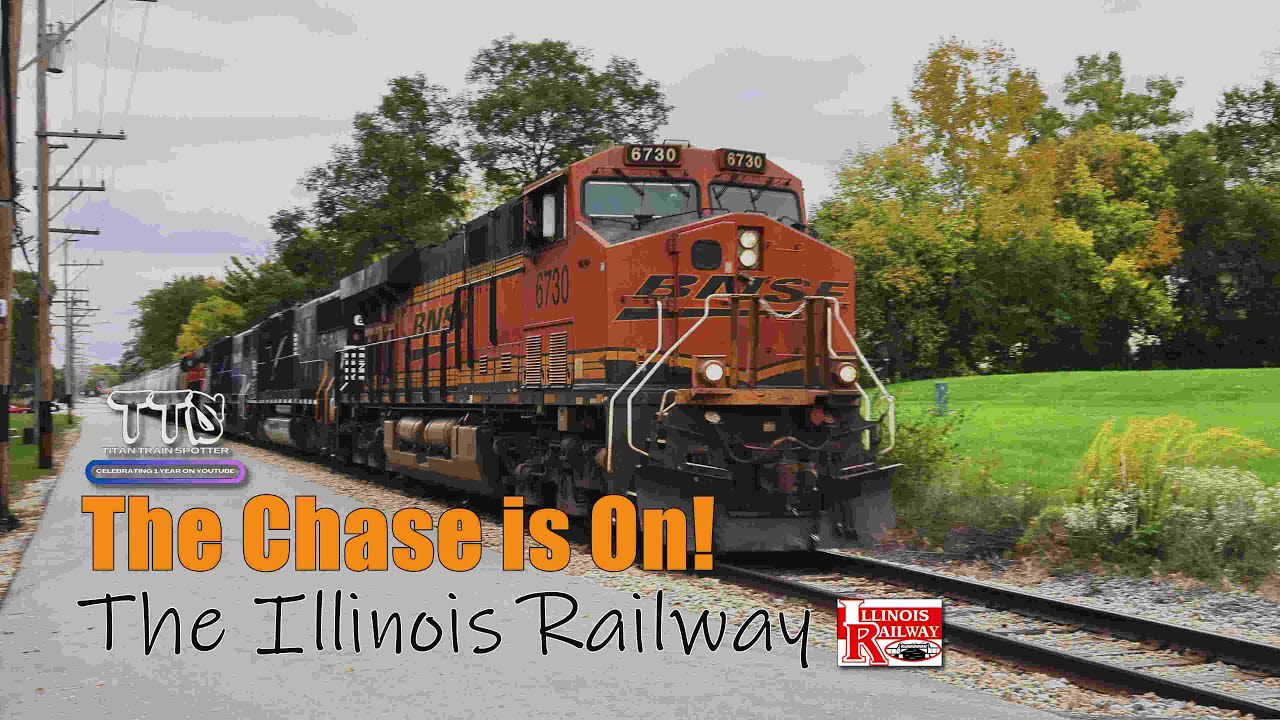 The Train Chase is On! BNSF and OmniTRAX's Illinois Railway (and Street ...