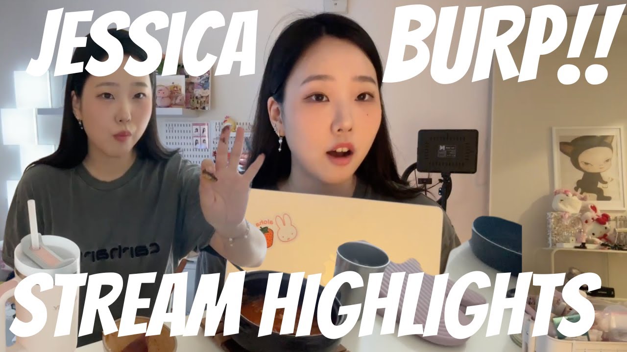 Jessica cooking Kimchi Jjigae with Burps - YouTube