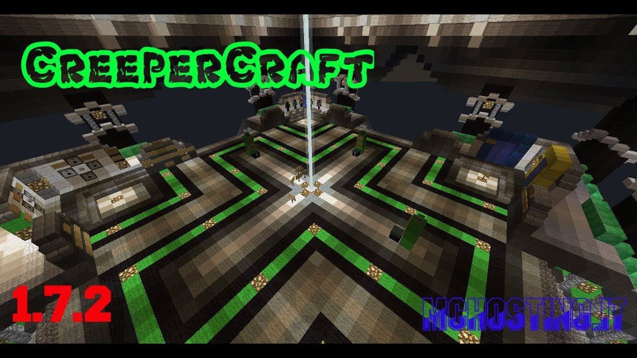 Server CreeperCraft ~ MCHosting.it - YouTube