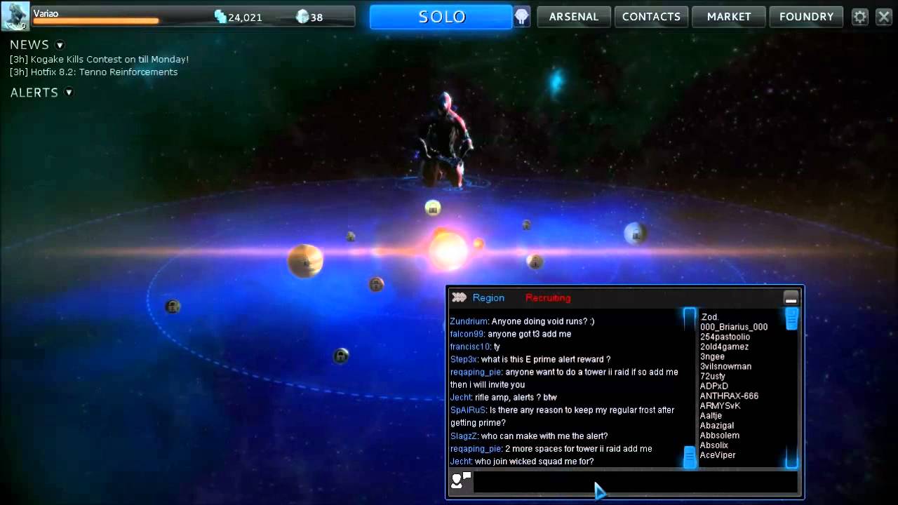 Warframe Send Message Problem - YouTube