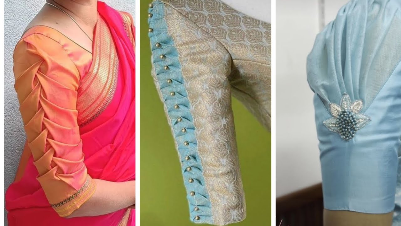 Latest hand design for blouse l Blouse design l Beautiful Blouse idea ...