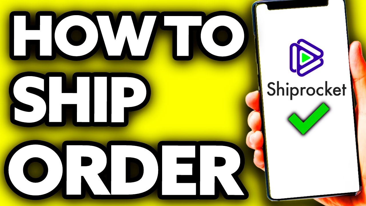 How To Ship Order on Shiprocket 2025 - YouTube