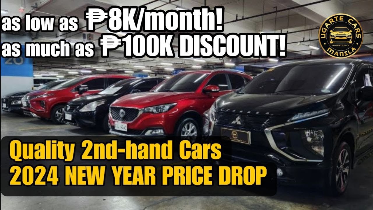 Second Hand Cars Price Drop in Philippines this New Year 2024 | Save as much as 100k discount ...