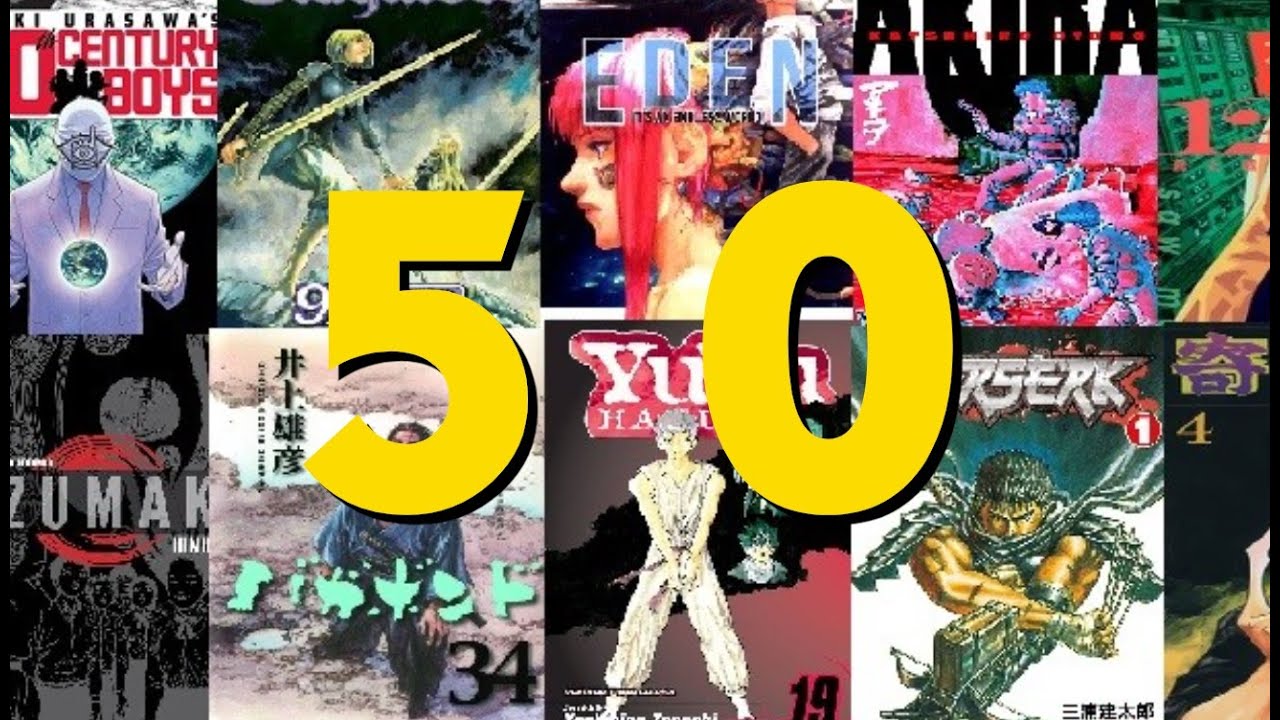 My TOP 50 Manga - YouTube