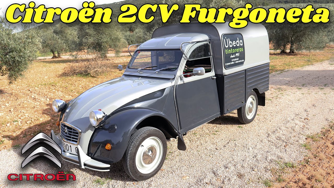 CITROËN 2CV FURGONETA 🙌, la revolución de los vehículos ligeros de ...