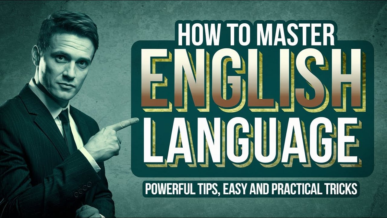 How to Master English language - YouTube