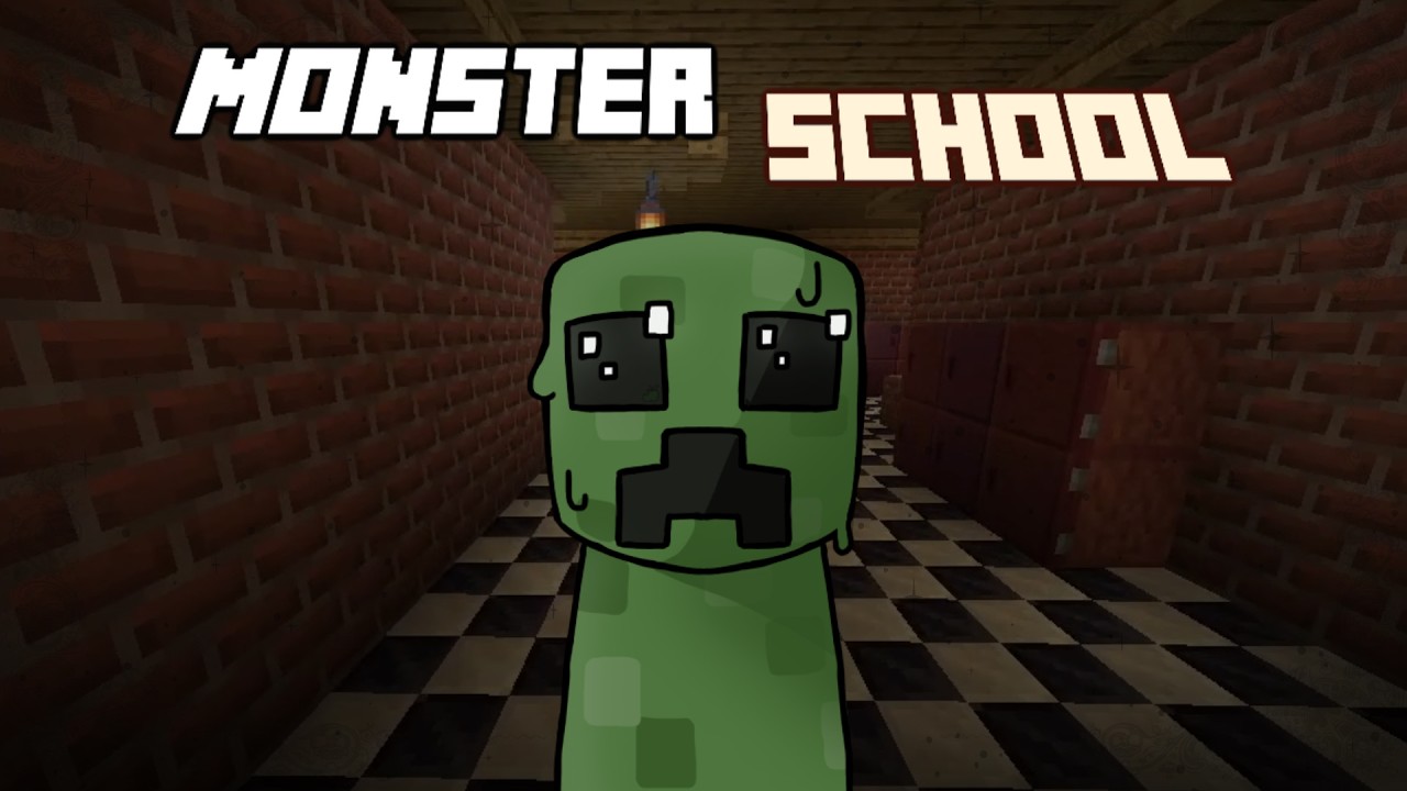 I participated in the NEW Monster School... - YouTube
