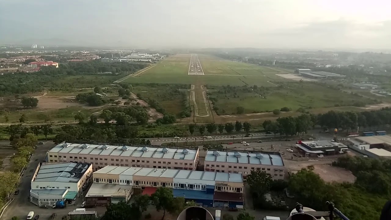 Landing runway 03 WMKM - YouTube