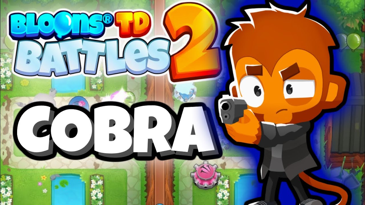 The Cobra Is FINALLY In Bloons TD Battles 2 - YouTube