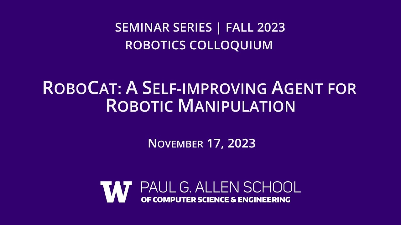 2023 Fall Robotics Colloquium: Coline Devin (Google Deepmind) - YouTube