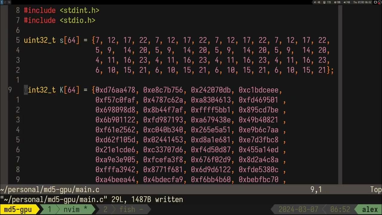 Coding Days 42 - 43 | Breaking passwords in C - YouTube