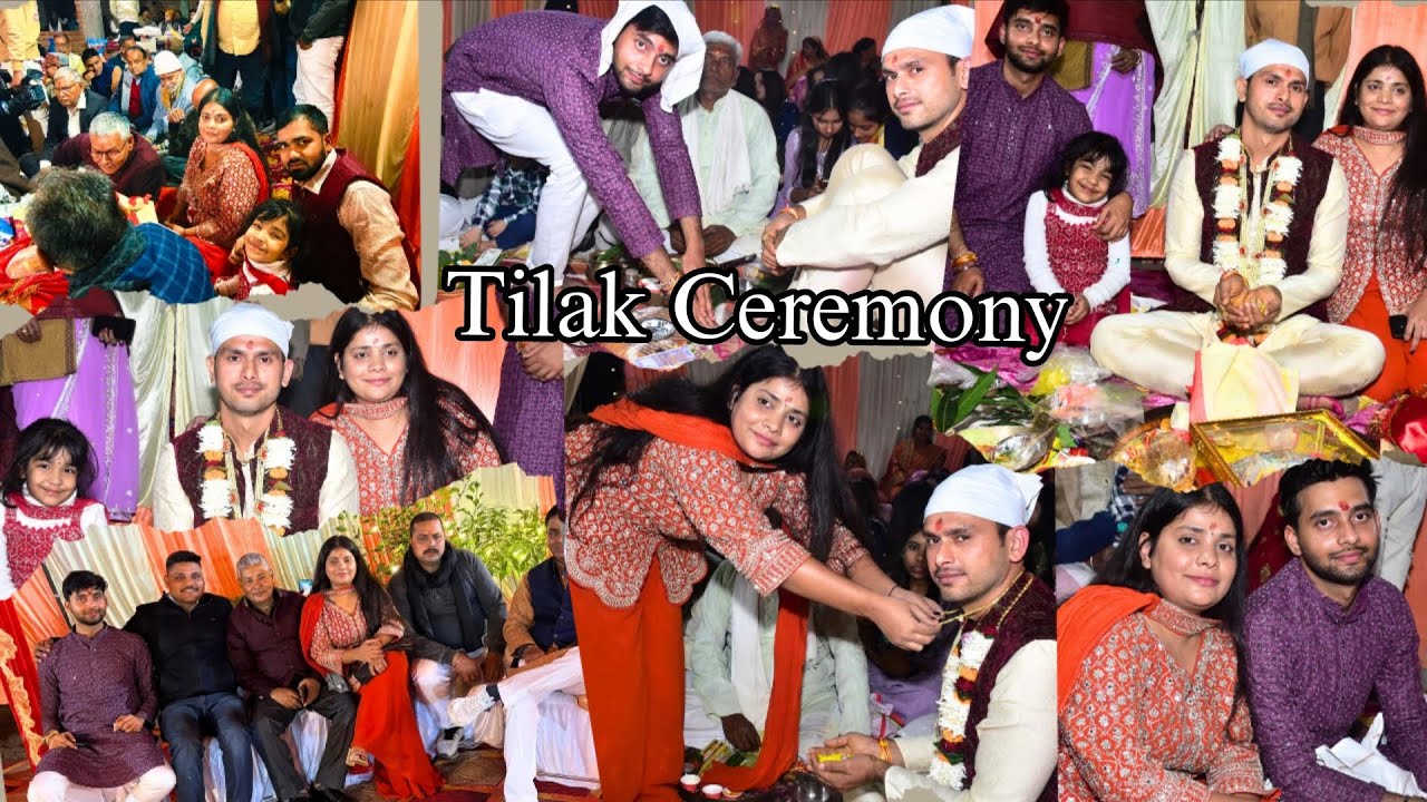 Tilak Ceremony 😍 ️|| Sister's Wedding ||EP:1|| - YouTube