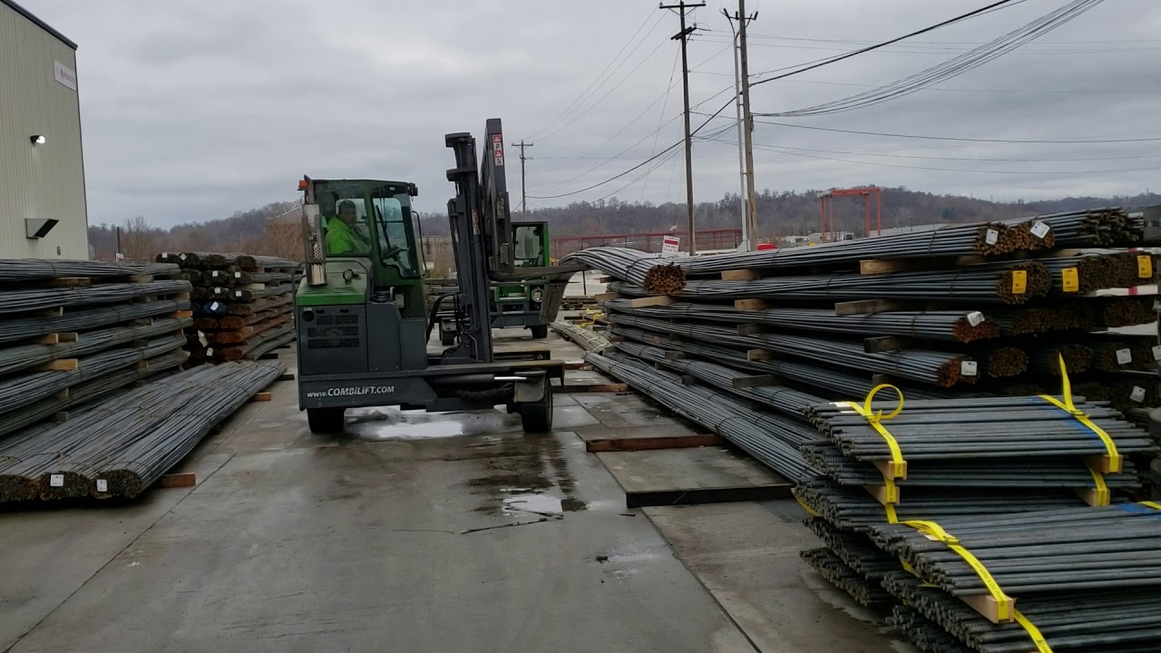 C10000XL Moving 30' Rebar - YouTube