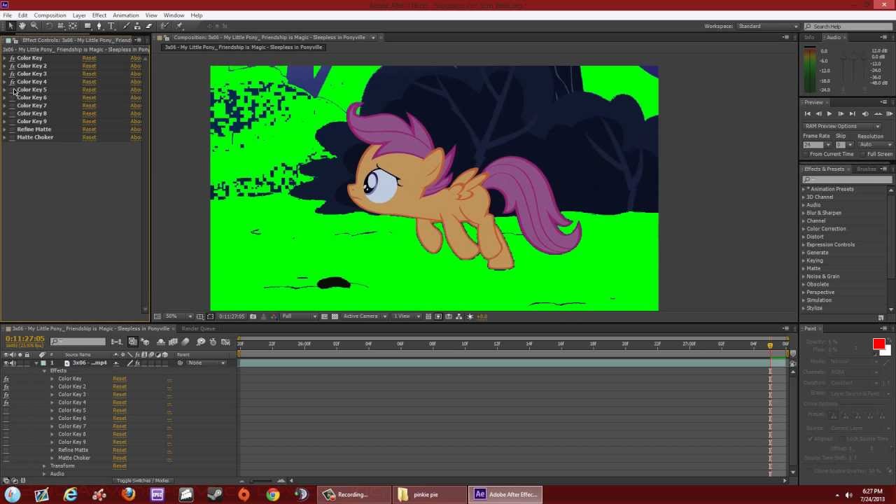 My Little Pony In Real Life Tutorial [01] - Green Screens - YouTube