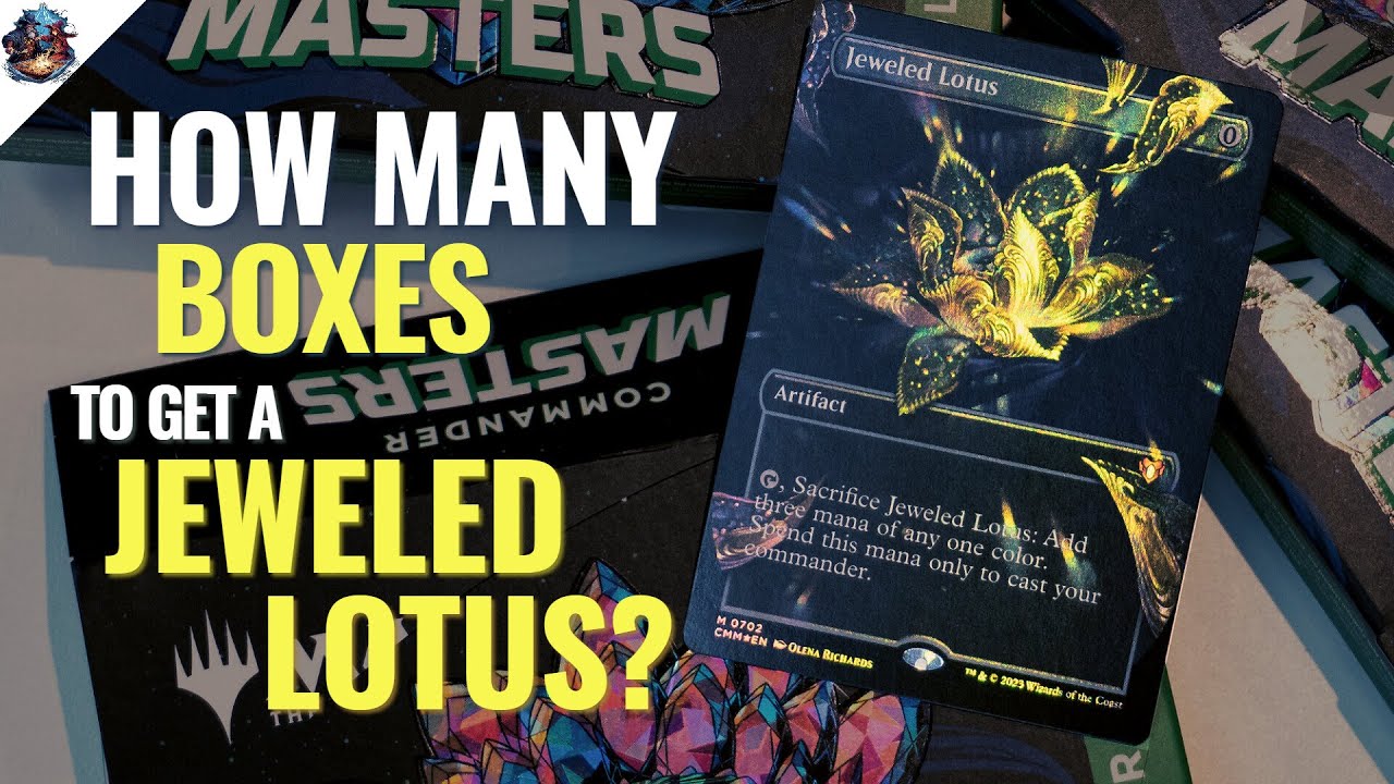 Just HOW MANY Collector Boxes to Find the JEWELED LOTUS? | Box Opening ...