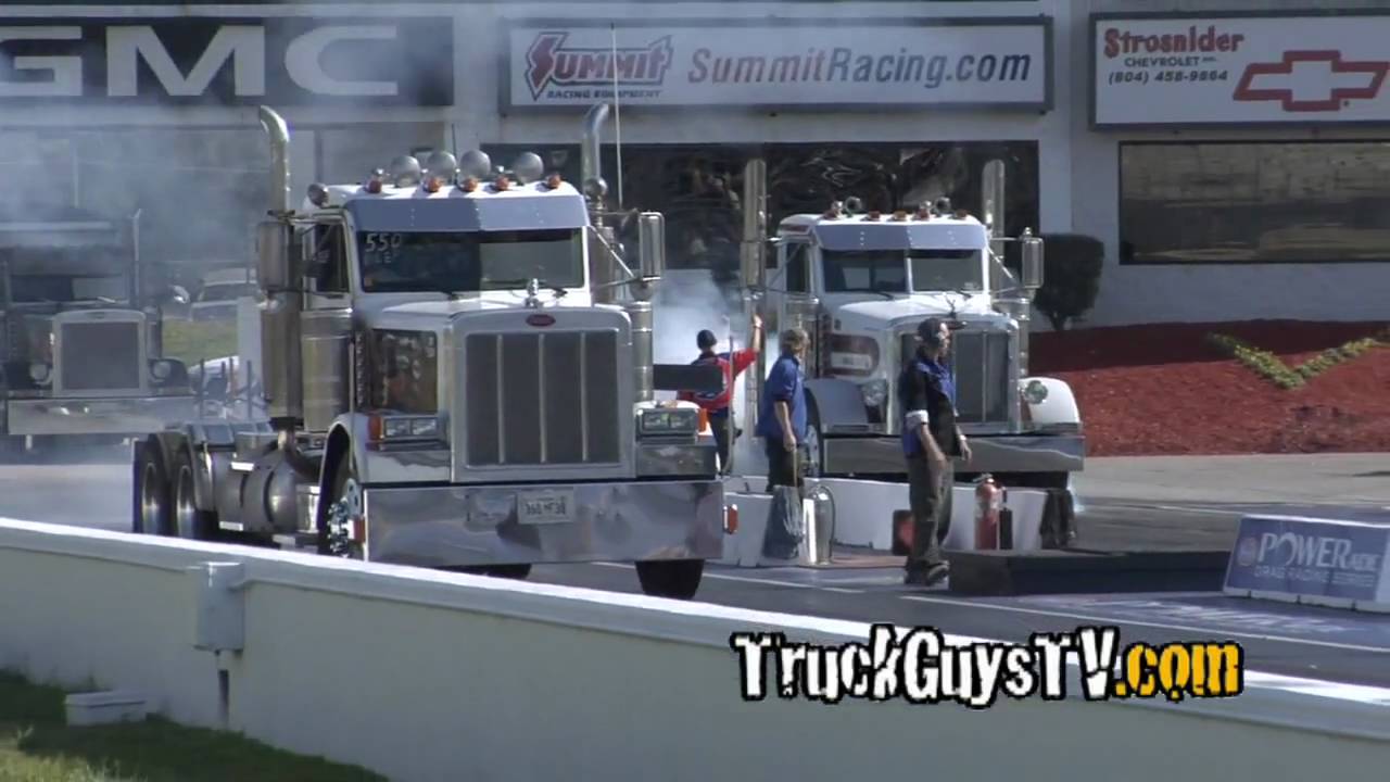 Big Rig Drag Racing - YouTube