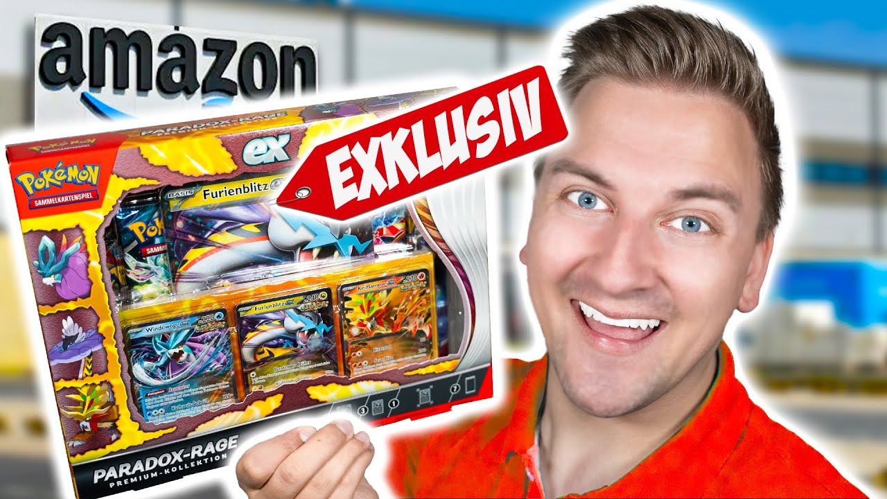 Die NEUE Pokémon Paradox Rage PREMIUM KOLLEKTION gibt's NUR bei AMAZON ...