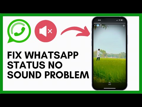 How To Fix WhatsApp Status Sound Problem 2024 | Whatsapp status sound problem