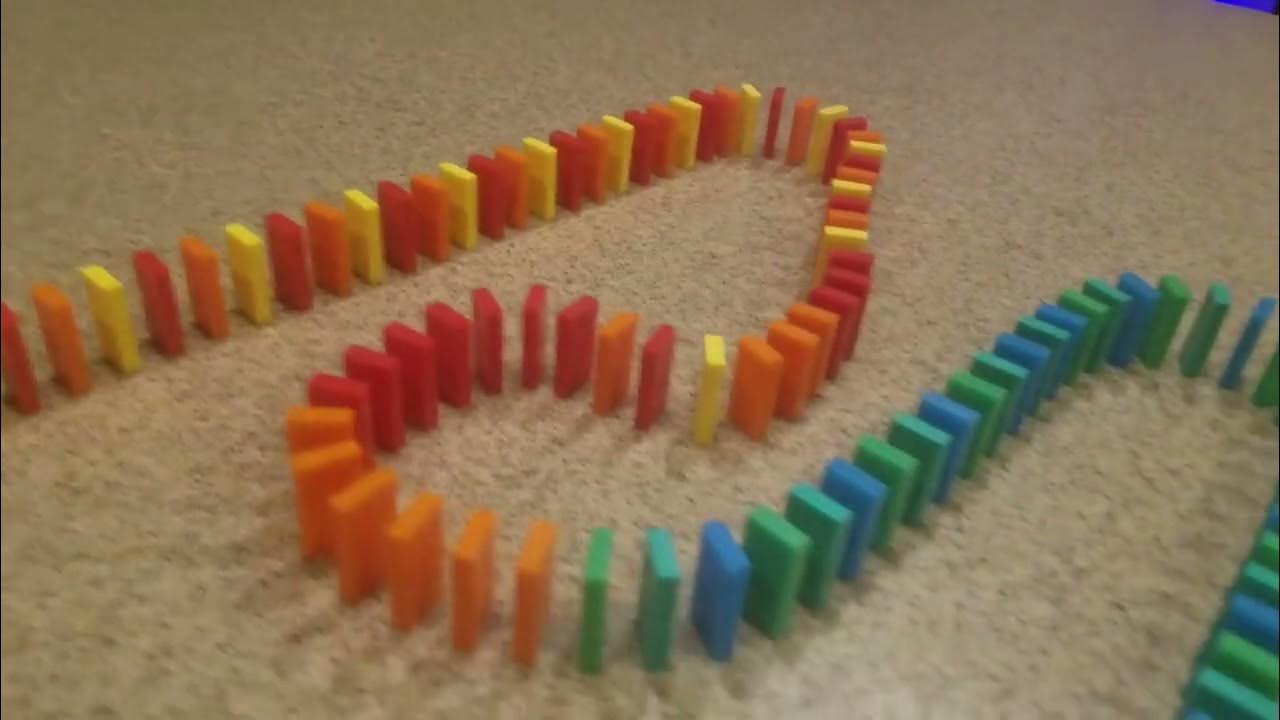 Domino Run #32 Little Dominoes, Big World - YouTube