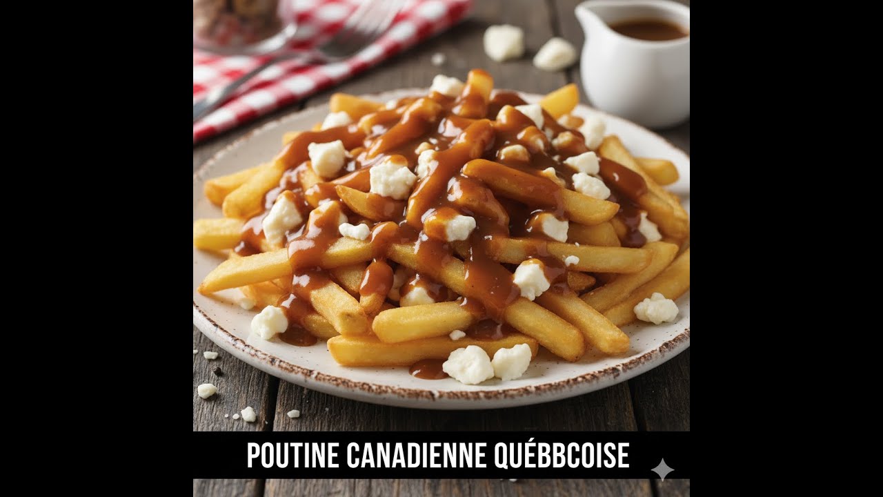Recette de poutine Canadienne Québecoise facile et rapide - YouTube