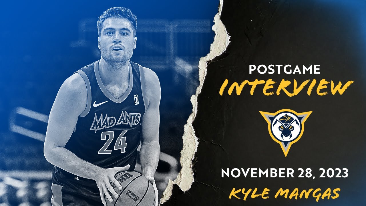 Kyle Mangas Postgame Interview - November 28, 2023 - YouTube