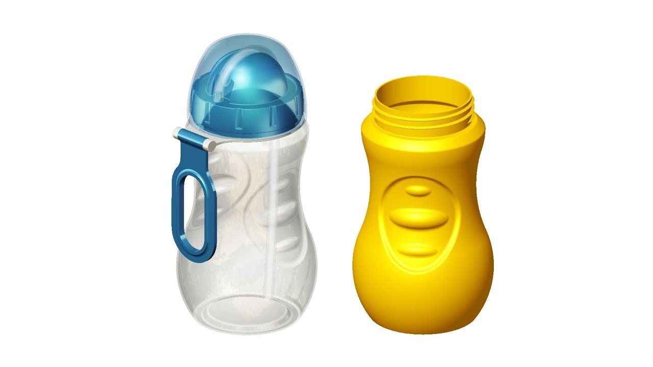 Sports Water Bottle | CATIA Generative Shape Design - YouTube