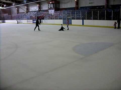 ice skating gillingham - YouTube