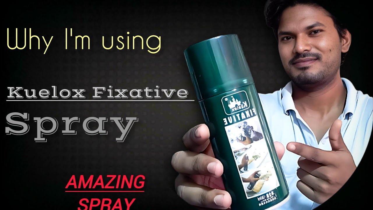 Best Fixative Spray / Fixative Spray For Drawings // Spray For Drawings ...