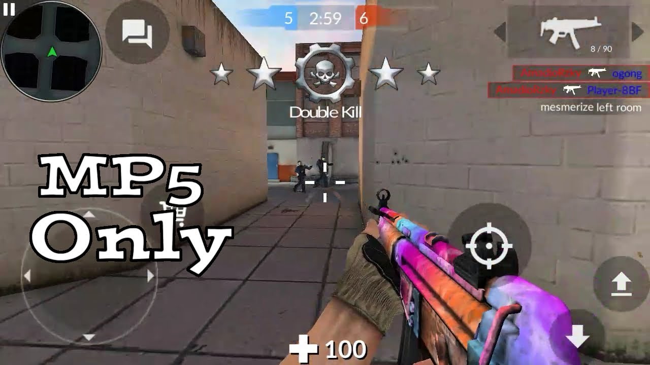 Critical Strike CS: Game FPS Online. MP5 Only (Part 2) - YouTube