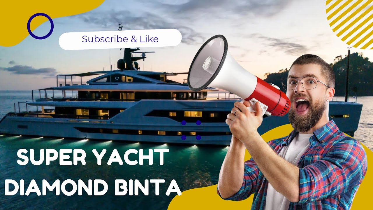 Diamond Binta Is a Full-Custom Superyacht Packed With Modern, Luxury ...