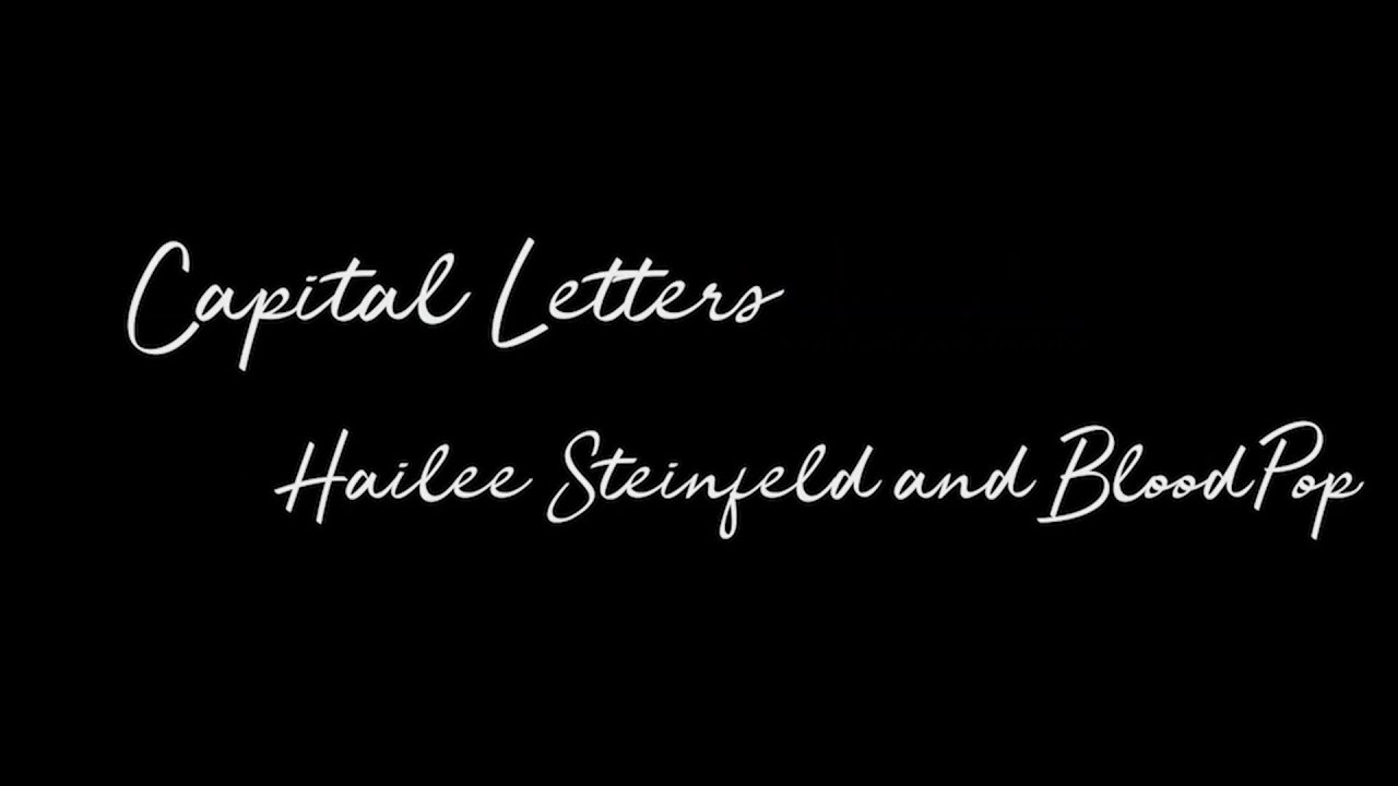 Capital Letters - Hailee Steinfeld and BloodPop || Real Drum cover ...