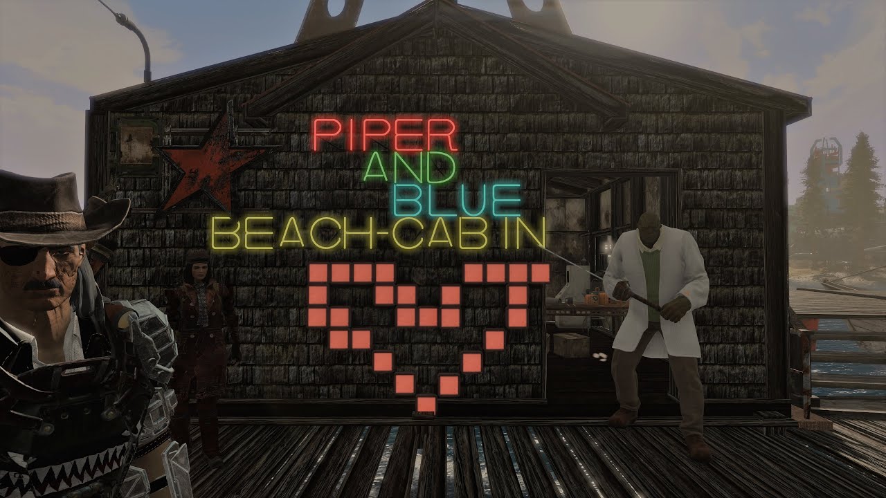 Fallout 4 | Love Story | Confessing to Piper I love her | MODDED - YouTube