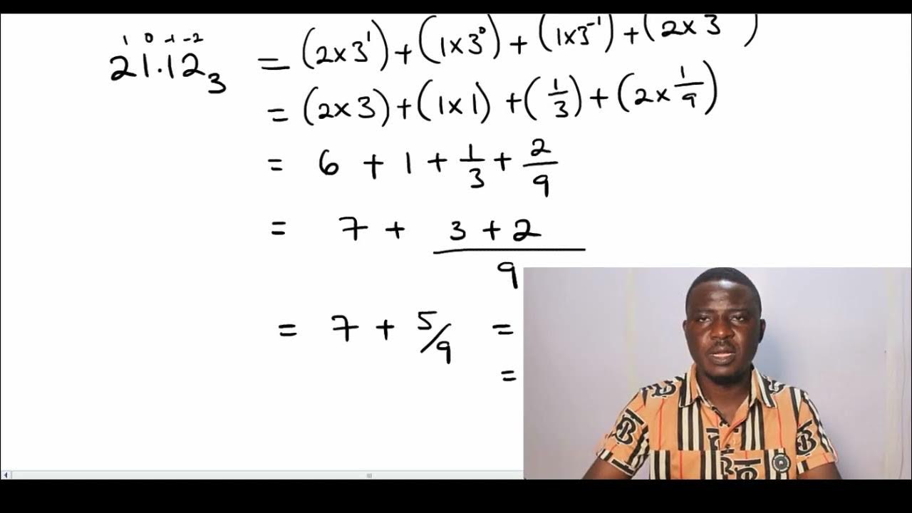 Number base system_conversion of decimal fractions from other bases to ...