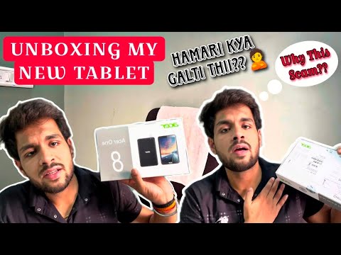 NEW SCAM ALERT?‼️😱- Unboxing My New Tablet Given By UP Government ...